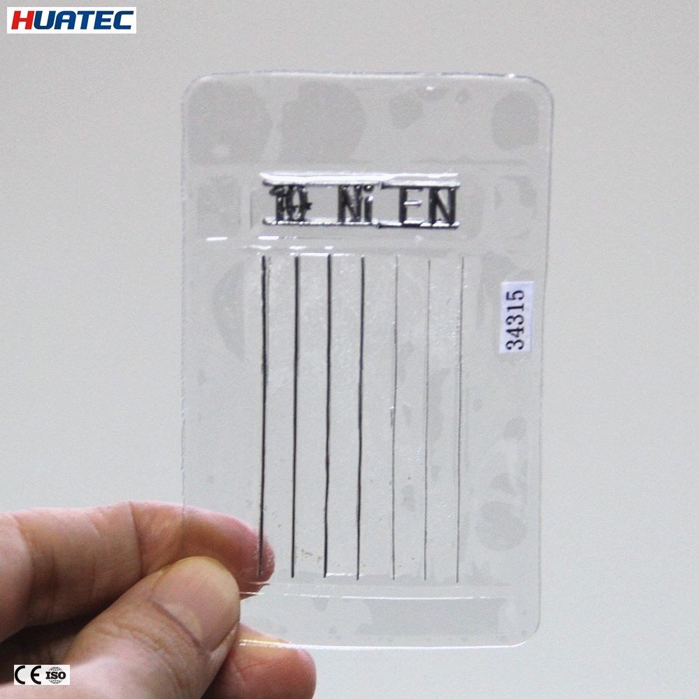 ASTM E747 Penetrameter ชนิดลวดด้วยวัสดุ 1 - FE, 01 - Ti, 02 - Al, 03 ...
